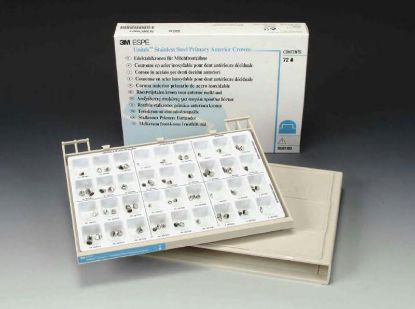 1st Primary Molar Crowns (Nichro) - Dental World Supplies